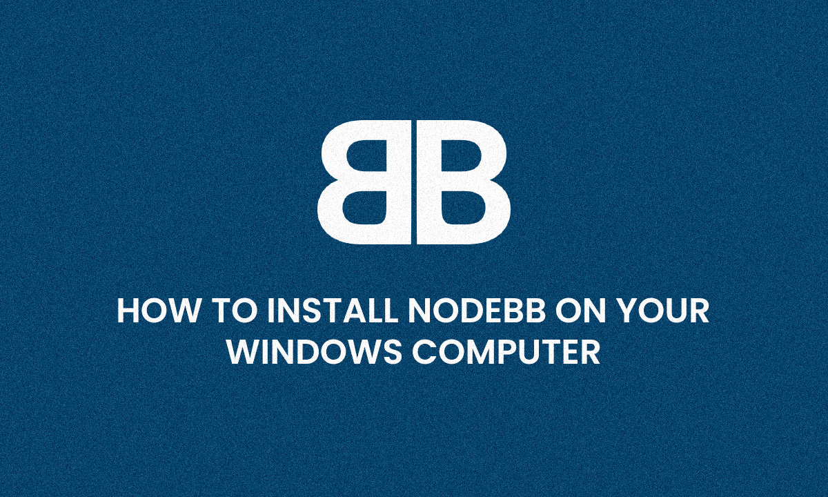 How to install NodeBB on your local computer (Windows) in 2024 - CodeSight